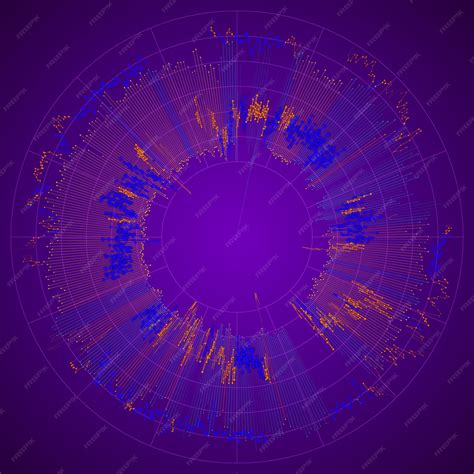 Premium Vector Data Circular Graphs Set