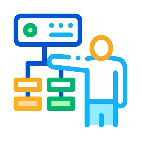 Gradual Algorithm Icon Vector Outline Illustration 17592338 Vector Art At Vecteezy