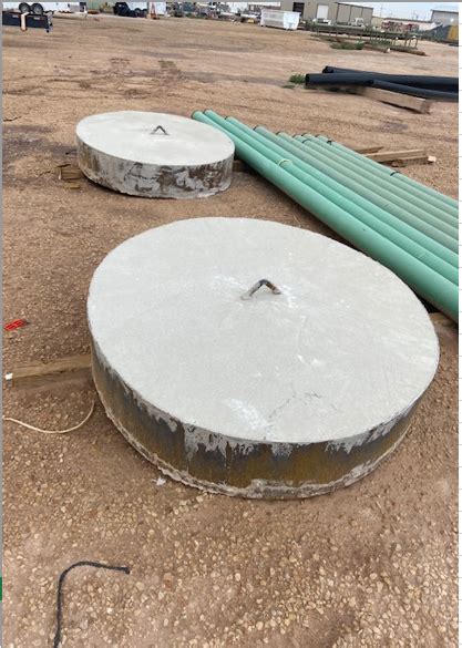 Concrete Base Oil Patch Surplus