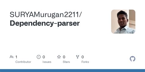 Github Suryamurugan2211dependency Parser