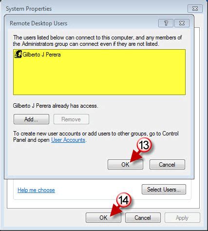Allow And Configure Remote Desktop Connections In Windows