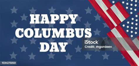 미국 콜럼버스의 날 축 하 배너 콜럼버스 배 글자 텍스트 해피 콜럼버스의 날 10월에 대한 스톡 벡터 아트 및 기타 이미지 10월 국가 관광명소 기념관 Istock