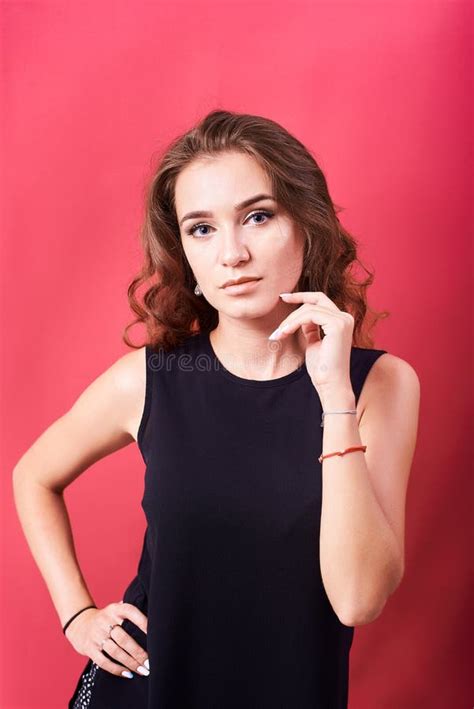 Young Girl With Curly Hair Stock Image Image Of Healthy 136187177