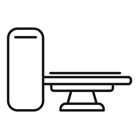 Clinical Mri Device Icon Outline Vector Venue Room Location 41272601