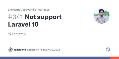 Not Support Laravel 10 · Issue 341 · Alexusmailaravel File Manager