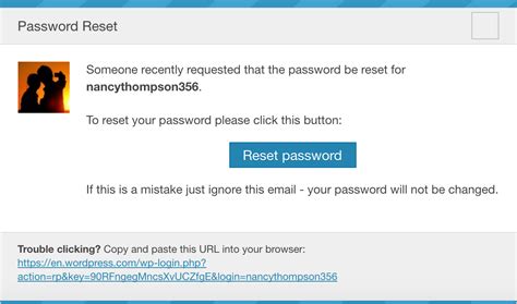 reset password php