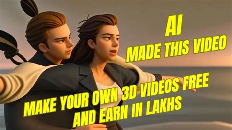 Ai Made This Video Make Your Own 3d Videos Using Domo Ai Earn In