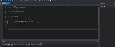 C No Command Prompt Shown While Running Test In Visual Studio