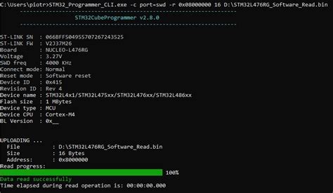 Tt6 Stm32cubeprogrammer Cli Programowanie Stm32 Z Konsoli Stm32 W
