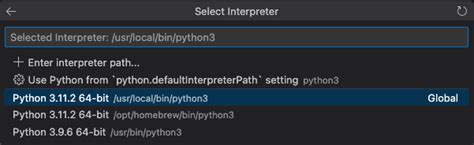 include `pyenv` global python when selecting environments for the create environment command
