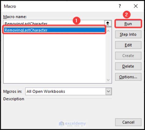 How To Remove Last Character From String Using Vba In Excel