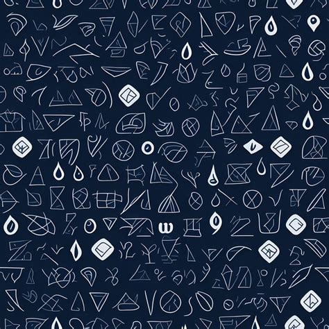 Premium Ai Image Random Mathematics Geometric Pattern 3
