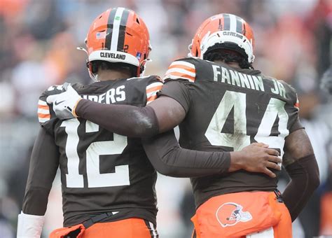 Harold Fannin Jr Carson Schwesinger And David Njoku Ruled Out For The Bengals Game
