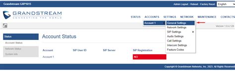 How To Configure SIP Account On Grandstream IP Phone Knowledgebase Alpha Net