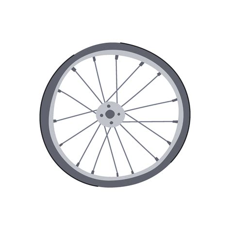 Spoke Wheel Bike Cartoon Illustration 47527954 Vector Art At Vecteezy