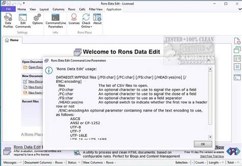 Updated Rons Data Edit Is A Powerful And User Friendly Software That Provides A Professional