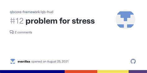problem for stress · issue 12 · qbcore framework qb hud · github