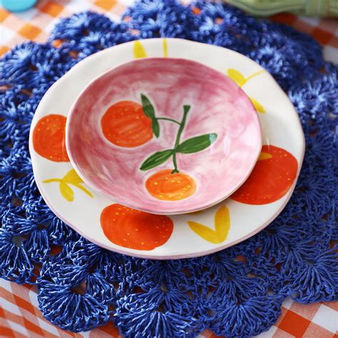 And Klevering Assiette Orange Connox