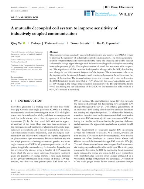 pdf a mutually decoupled coil system to improve sensitivity of