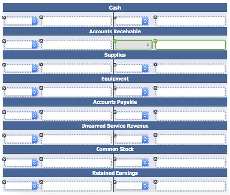 Solved Prepare A General Ledger Using T Accounts Chegg Com