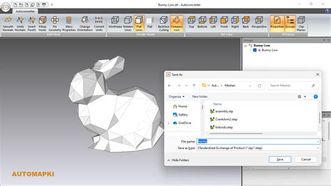 How To Convert Stl To Step File Format Using Autoconverter