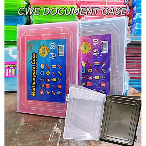 Cwe Document Case A4 20mm40mm Paper Case File Case Shopee Malaysia