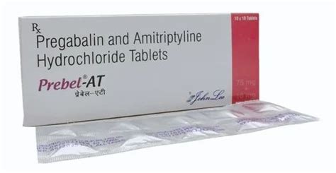Pregabalin And Amitriptyline Hydrochloride Tablet 75 Mg At ₹ 99 Stripe In Mumbai