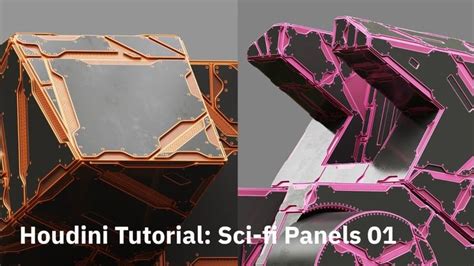 Houdini Tutorial Procedural Scifi Panels Generator Part 1 Houdini