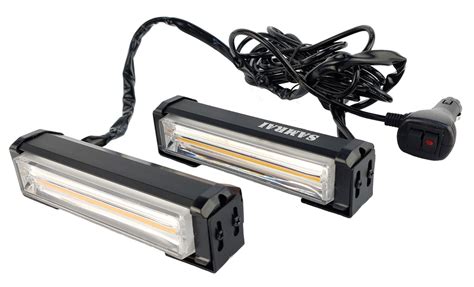 Фары-вспышки оранжевые светодиодные Samrai комплект 2шт/ мигалка ...