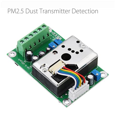 Pm25 Detector Dust Transmitter High Precision Dust Sensor Module Dust Concentration 0 10v 4