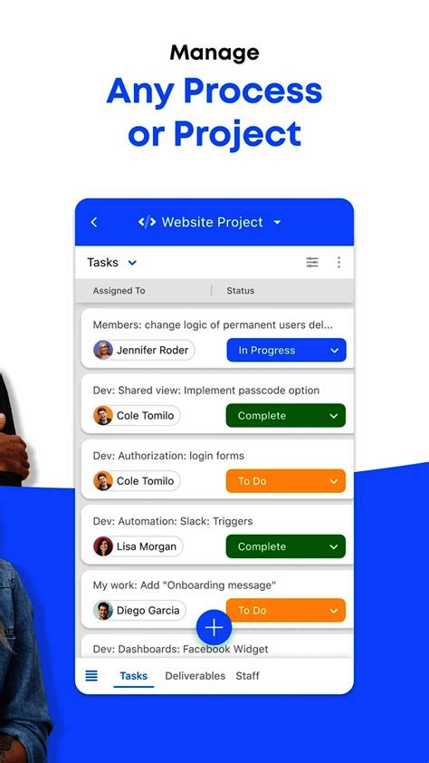 Smartsuite Workflow Management Mobile App For Ios And Android Devices