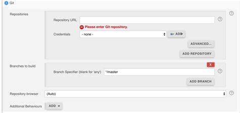 Jenkins Job Include Branches Stack Overflow