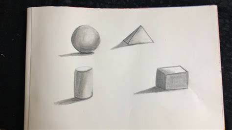 Lesson 2 Basic Shapes And Its Shading Techniques YouTube Shading Techniques Basic Shapes