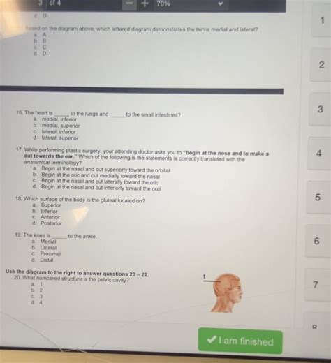 [solved] Help Please 70 D D Based On The Diagram Above Which Lettered Course Hero