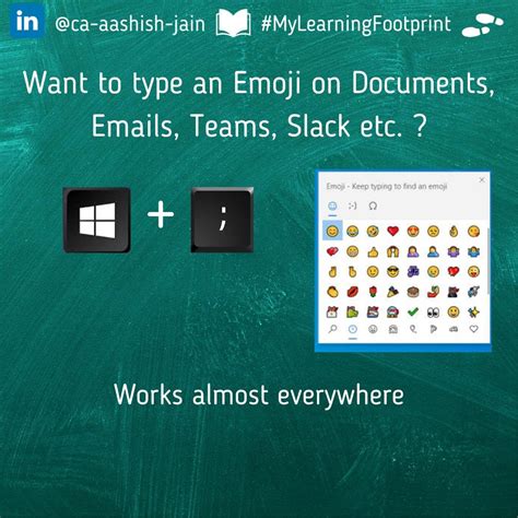 Aashish Jain On Linkedin Productivityhack Mylearningfootprint Emojis