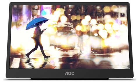 AOC Introduces 16T2 15 6 Portable USB C Touchscreen Monitor With Smart Cover TechPowerUp