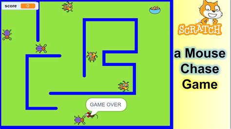🐭 Create A Mouse Chase Game In Scratch 🎮 Easy Step By Step Tutorial For Beginners 🚀 Youtube