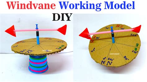 How To Make Wind Vane Model For A Science Exhibition Project Science