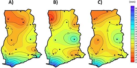 Spatial And Temporal Variability In The Characteristics Of Extreme Daily Rainfalls In Ghana