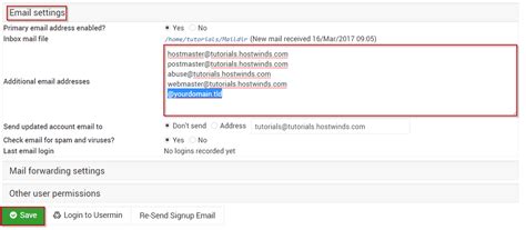 Como criar um endereço de e mail Catch All no Virtualmin Hostwinds