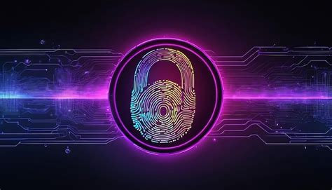 Premium Photo Fingerprint Scanning Biometric Authentication Cybersecurity