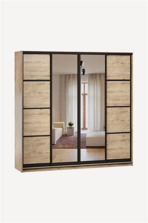 Шкаф-купе Веймар-4-240-240 Дуб Ирландский – купить в Москве по цене 99 ...