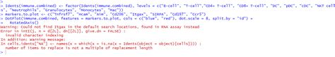 dotplot error error in inti j n d[2l] dn[[2l]] give dn false