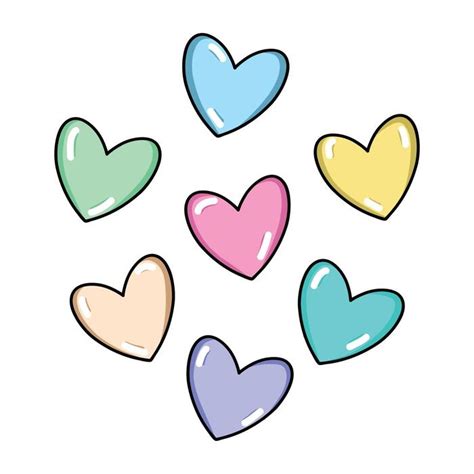 Heart Sticker Vector Art Icons And Graphics For Free Download