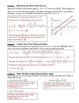 AP Calculus AB Unit 5 Guided Practice Class Notes SOLUTIONS