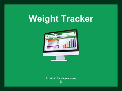 Weight Tracker Excel Template
