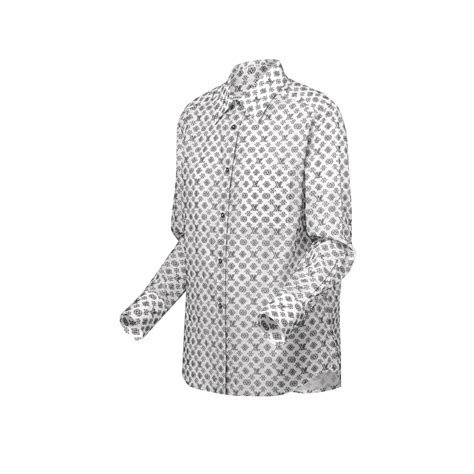 เสื้อเชิ้ตทอลาย Monogram แบบ Fil Coupé เสื้อผ้า หลุยส์ วิตตอง เว็บไซต์อย่างเป็นทางการประเทศไทย