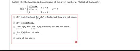 Solved Use The Definition Of Continuity And The Properties