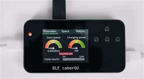 Caberqu Ble Digital Usb C To Usb C Cable Tester Geeky Gadgets Solar Gadgets Products Usb