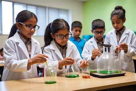 Premium Ai Image Science Experiments In Classroom Activities Science Camp